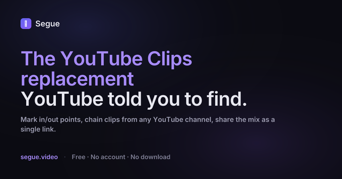 Whop Clipping is gone — here's the workflow that survives — Segue